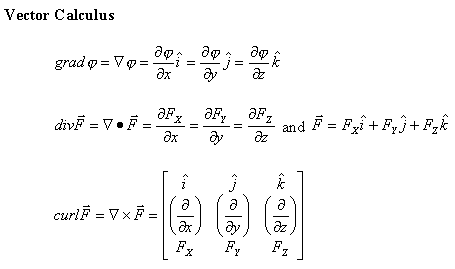 Multidimensional Calculus Equations